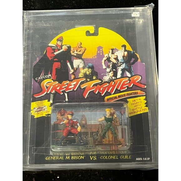 Hasbro | Toys | Graded Capcom Street Fighter 994 Hasbro Metal Figures ...